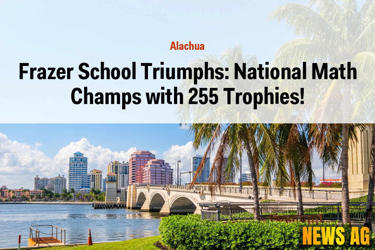 Frazer School Triumphs: National Math Champs with 255 Trophies!
