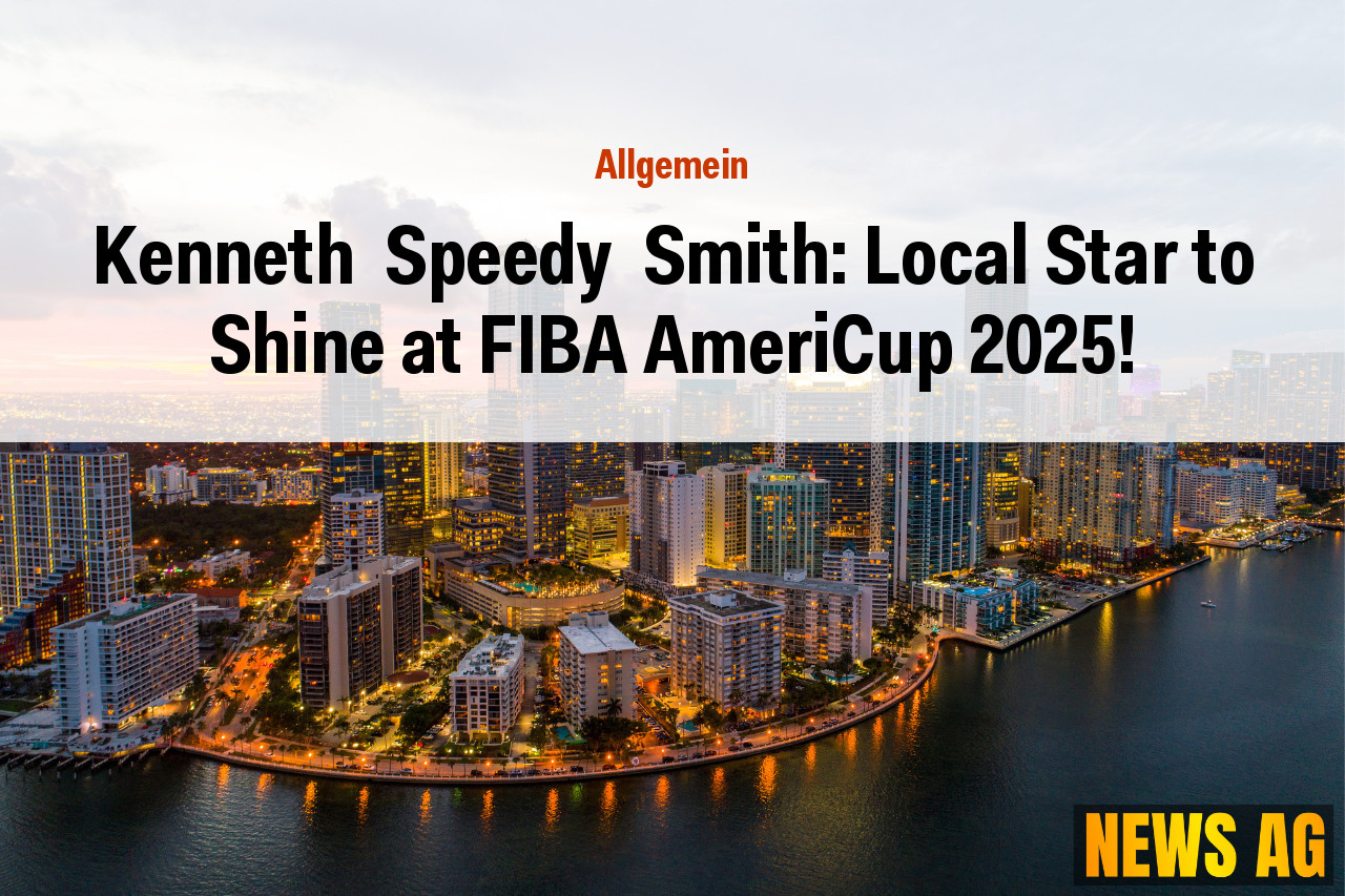 Kenneth Speedy Smith: Local Star to Shine at FIBA AmeriCup 2025!